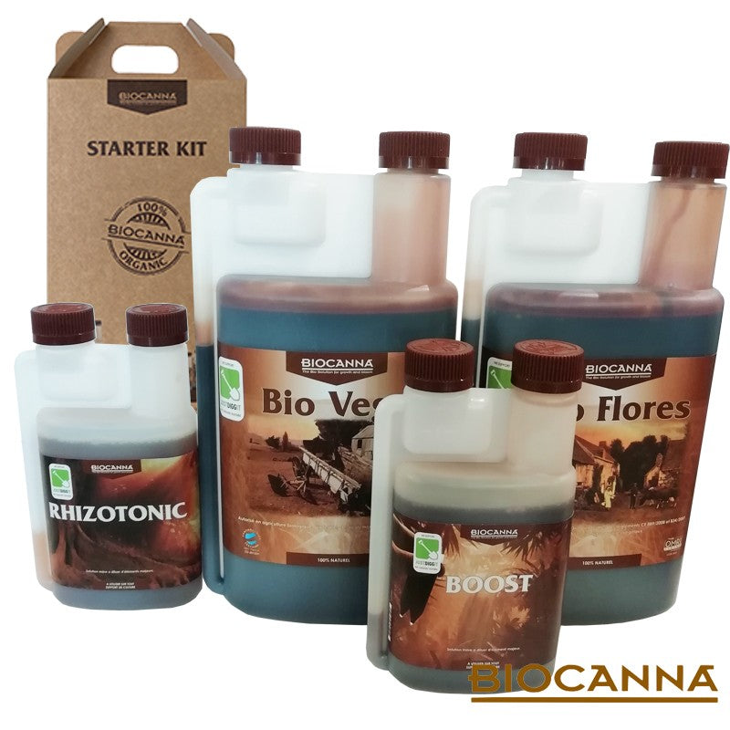 Pack Engrais complet biocanna starter kit – Octopus Growshop